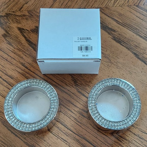 Accents | 7 Zgallerie Marquis Tea Light Holders | Poshmark